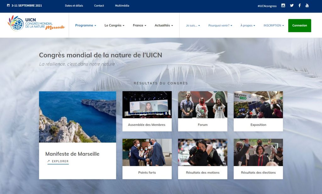 Le congrès mondial de la nature de l'UICN : une initiative à soutenir - Aptaa.fr
